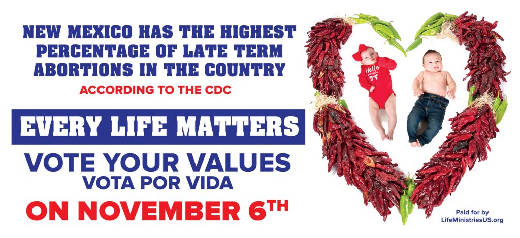 SIX PRO-LIFE BILLBOARDS NOW UP ACROSS ALBUQUERQUE – prolifewitness.org